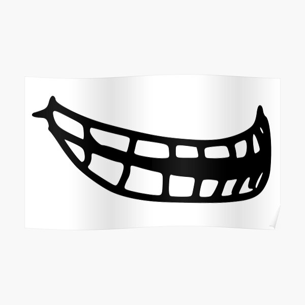 "Trollface Mouth" Poster for Sale by babydollchic | Redbubble