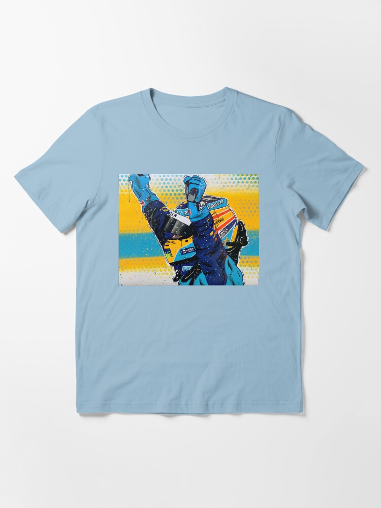 "Fernando Alonso - Renault graffiti painting by DRAutoArt" T-shirt for ...