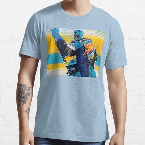 "Fernando Alonso - Renault graffiti painting by DRAutoArt" T-shirt for ...