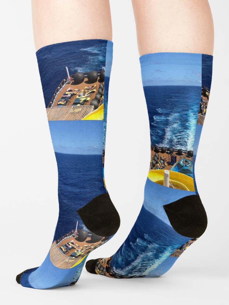 "Cruise ship wake" Socks for Sale by PicsByJamez | Redbubble