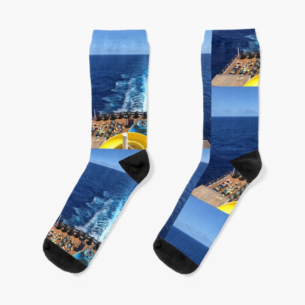 "Cruise ship wake" Socks for Sale by PicsByJamez | Redbubble