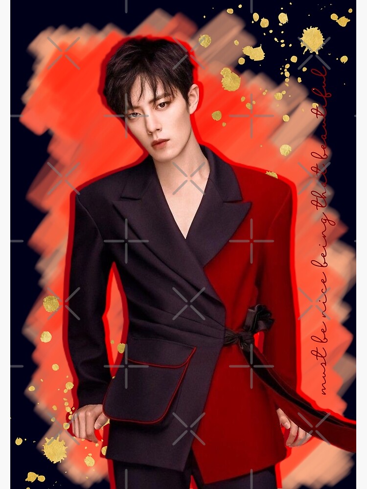 "Xiao Zhan" Poster for Sale by Cri-Babi | Redbubble