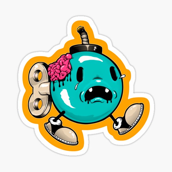 "Short Fused." Sticker for Sale by Lone-Wolf-Cub | Redbubble