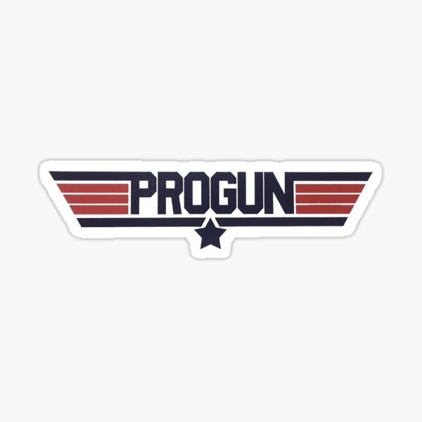 "PRO GUN - Wings" Sticker by unionpride | Redbubble
