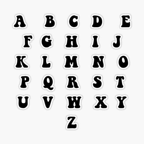 Tumblr Schriftarten Alphabet