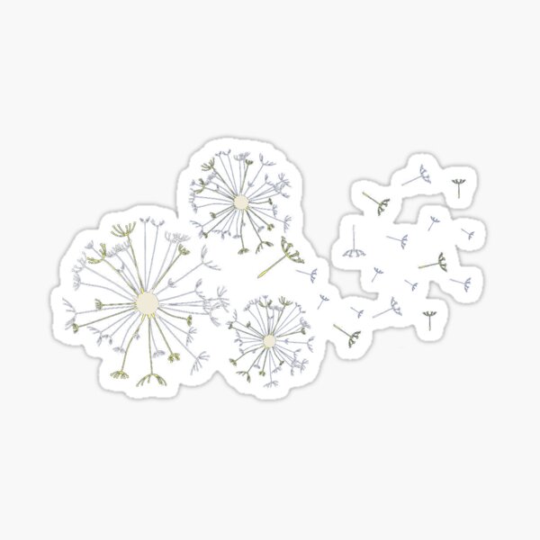 "Dandelions" Sticker by LaPetiteBelette | Redbubble