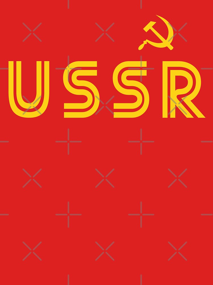 "Retro Soviet USSR " T-shirt for Sale by ForzaDesigns | Redbubble ...