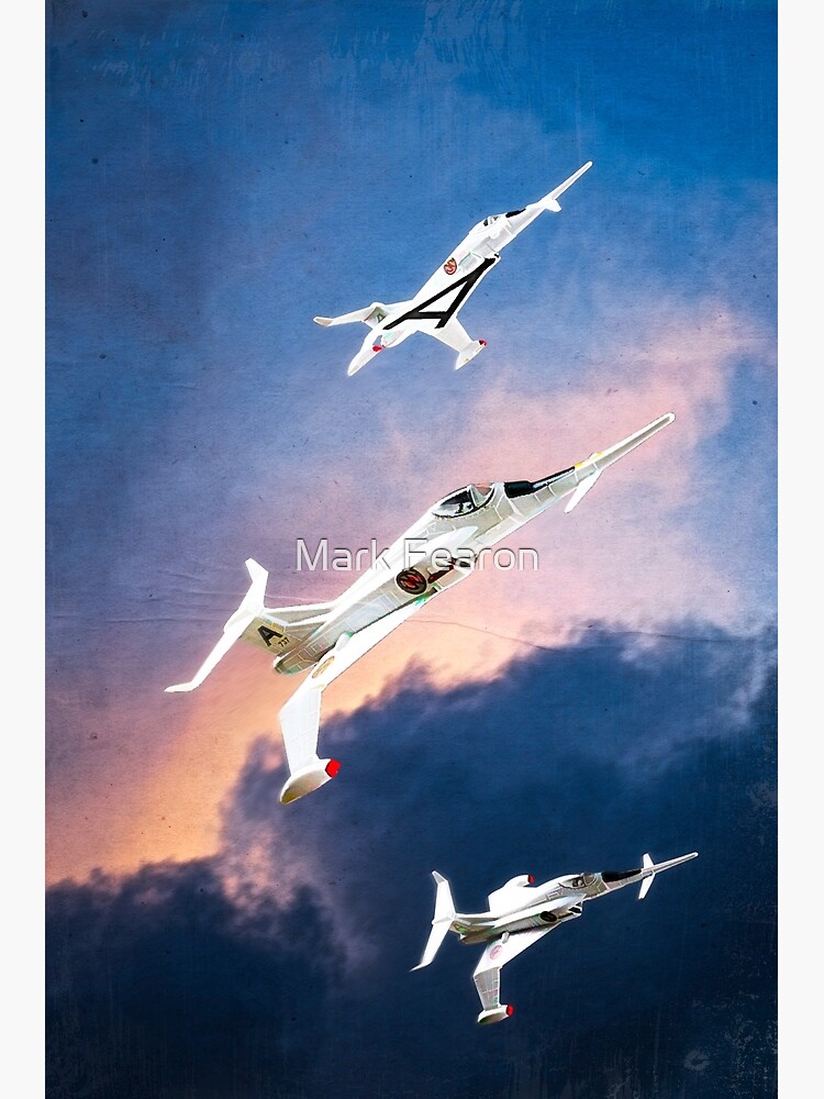 Poster « Angel Interceptors de Captain Scarlet fan art », par pitmatic ...