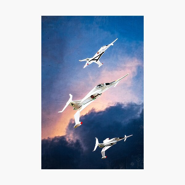 "Angel Interceptors from Captain Scarlet fan art" Photographic Print by ...
