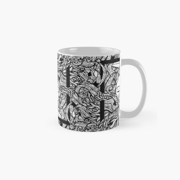 "Ocean Wave Personification Pattern" Coffee Mug for Sale by ZaryaKiqo ...