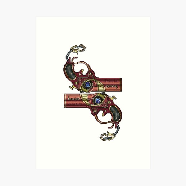 "Scarborough Fair (Bayonetta) Pixel" Art Print by InsidePixel | Redbubble