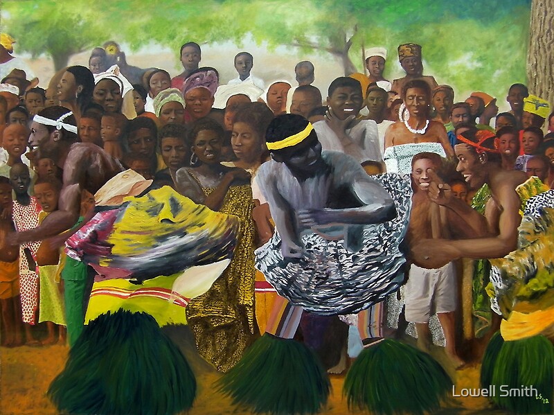 "Togo Dancers" by Lowell Smith | Redbubble
