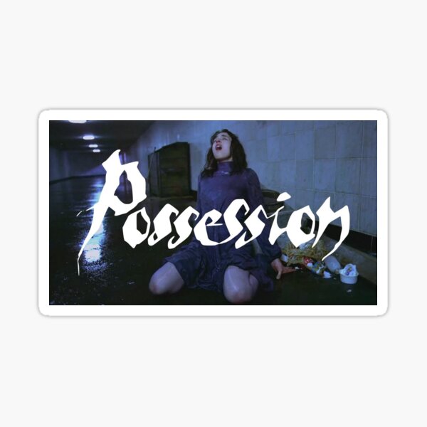 "Possession 1981 Title" Sticker for Sale by swampdyke | Redbubble