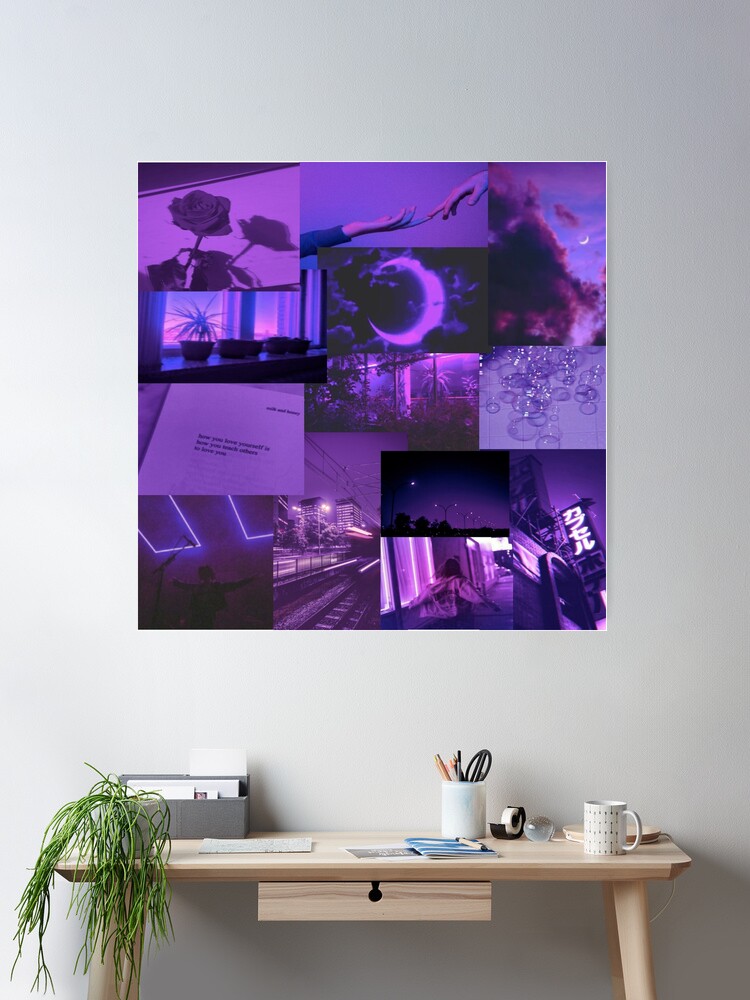 Purple Poster Board