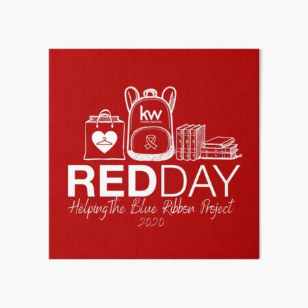 "RED Day 2020" Art Board Print for Sale by KWFlagship | Redbubble