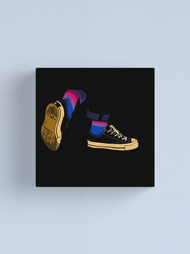 "Cuffed Jeans Bisexual Pride Subtle" Canvas Print for Sale by Meleth ...