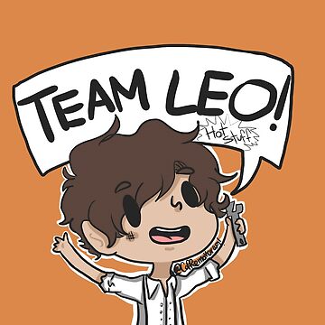 "TEAM LEO" Sticker for Sale by coffeemakerway | Redbubble
