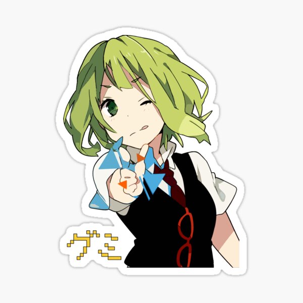 "GUMI" Sticker for Sale by attackment | Redbubble