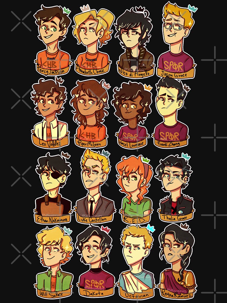 "PJO + HOO" T-shirt for Sale by coffeemakerway | Redbubble | percy ...