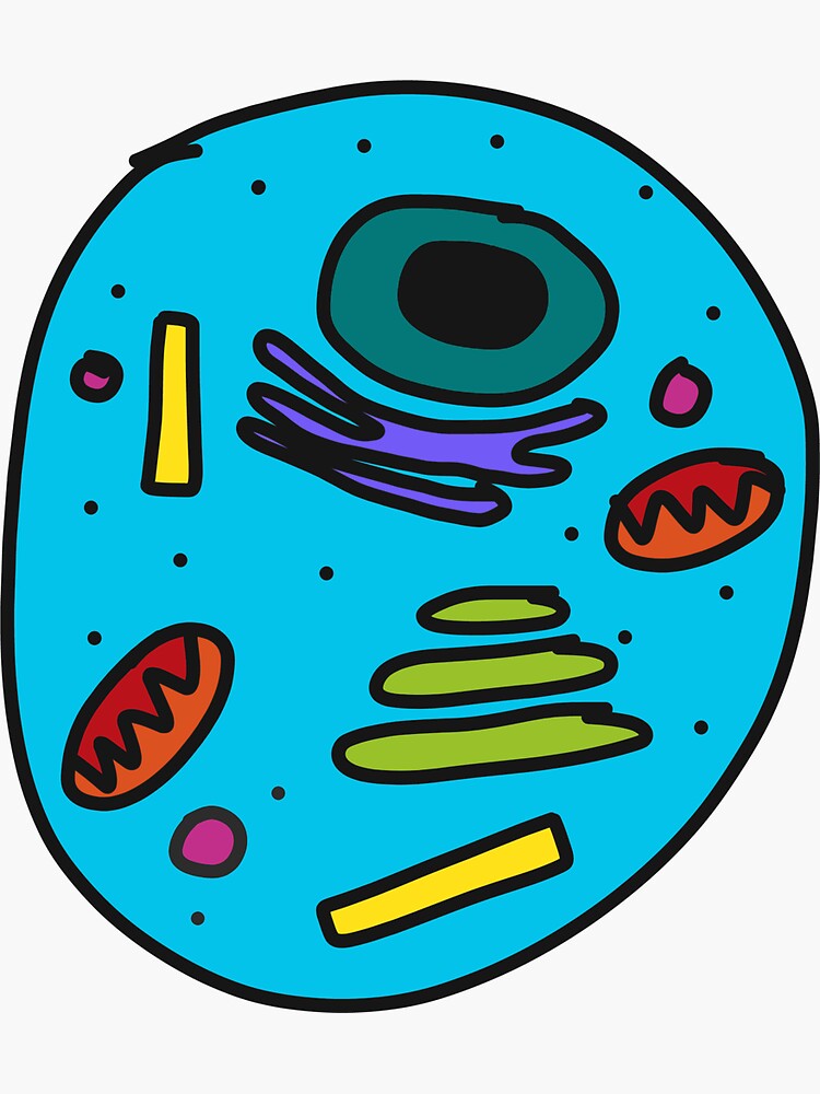 "Cell" Sticker for Sale by gracie-doodles | Redbubble