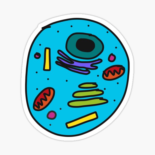 "Cell" Sticker for Sale by gracie-doodles | Redbubble