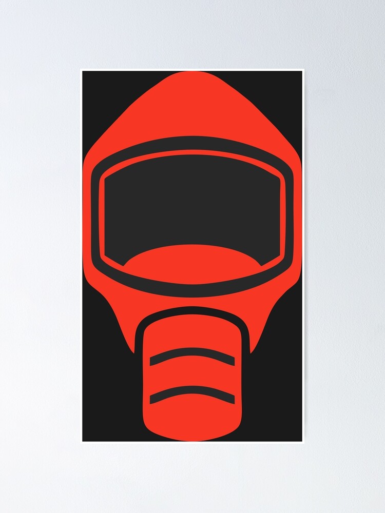 "Emergency Escape Mask (or Smoke Hood, or Gas Mask) Sign" Poster by ...