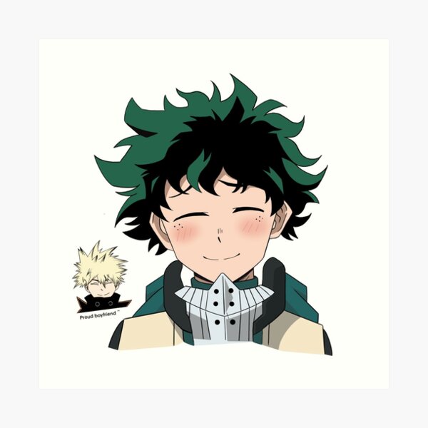 "BNHA Bakudeku Kacchan x Deku" Art Print for Sale by Meleth-nin | Redbubble