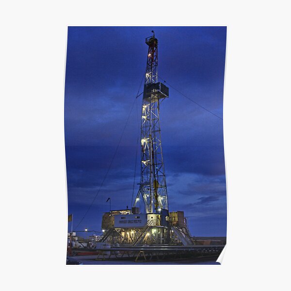 Oil Rig Posters | Redbubble