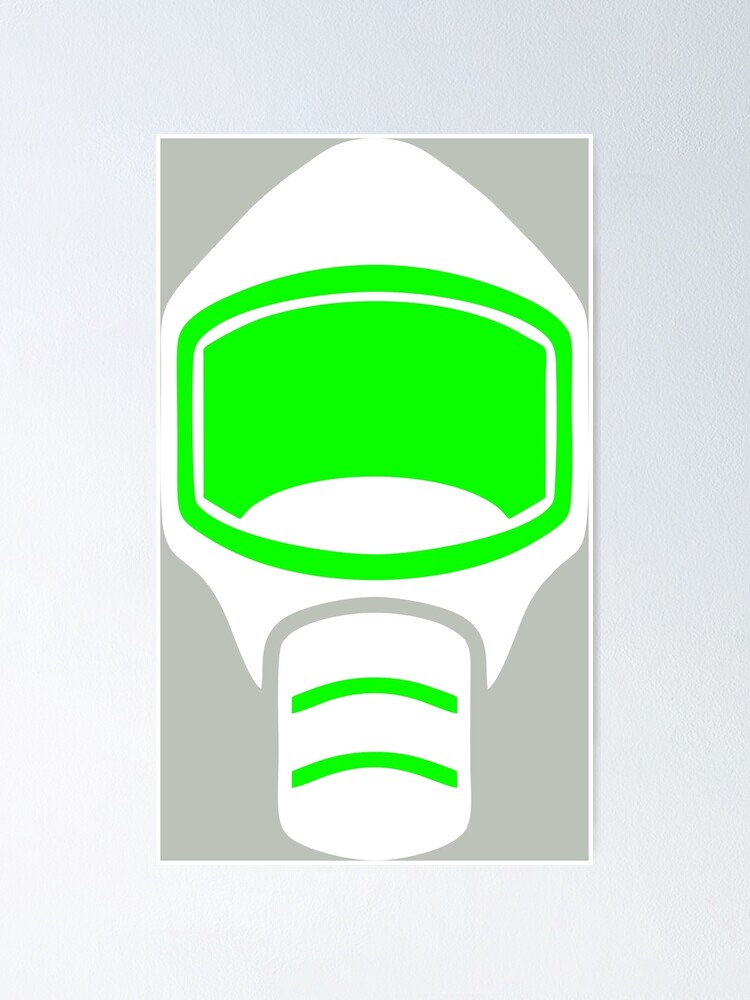 "Emergency Escape Mask (or Smoke Hood, or Gas Mask) Sign" Poster by ...