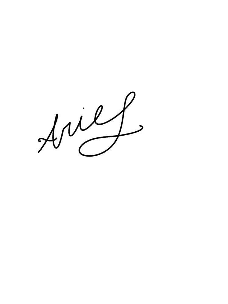 "Ariel signature " iPhone Case & Cover by ARIELSTAPLEY | Redbubble
