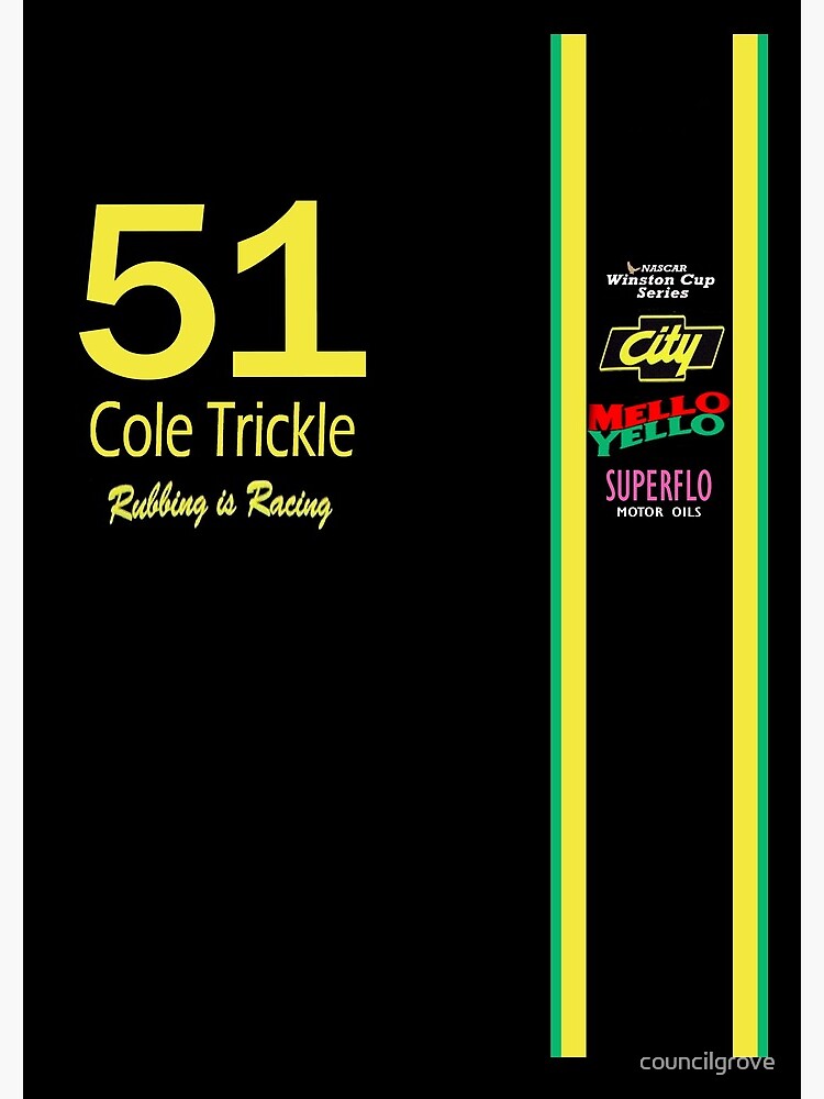 "Cole Trickle Days of Thunder Rubbin is racin" Spiral Notebook by ...