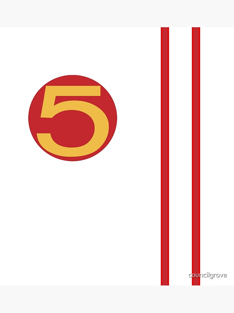 "Mach 5 Speed Racer" Art Print for Sale by councilgrove | Redbubble