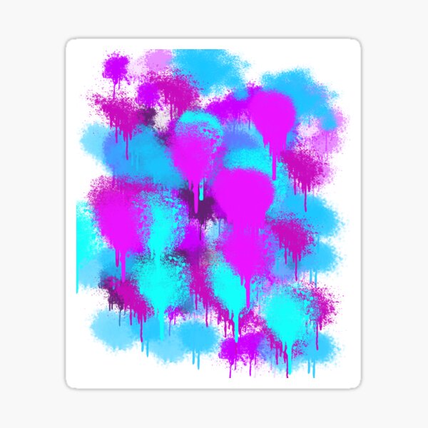 "Colorful Spray Paint " Sticker for Sale by --Andrii-- | Redbubble