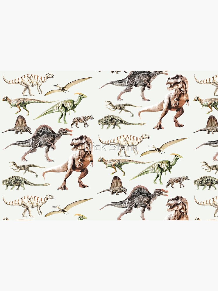 "Dinosaur Collage " Mask for Sale by nstarn | Redbubble