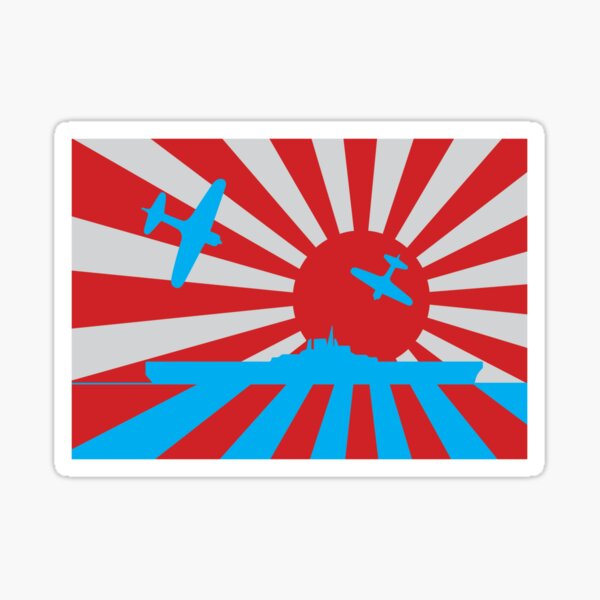 "Kamikaze" Sticker by hotpotato70 | Redbubble