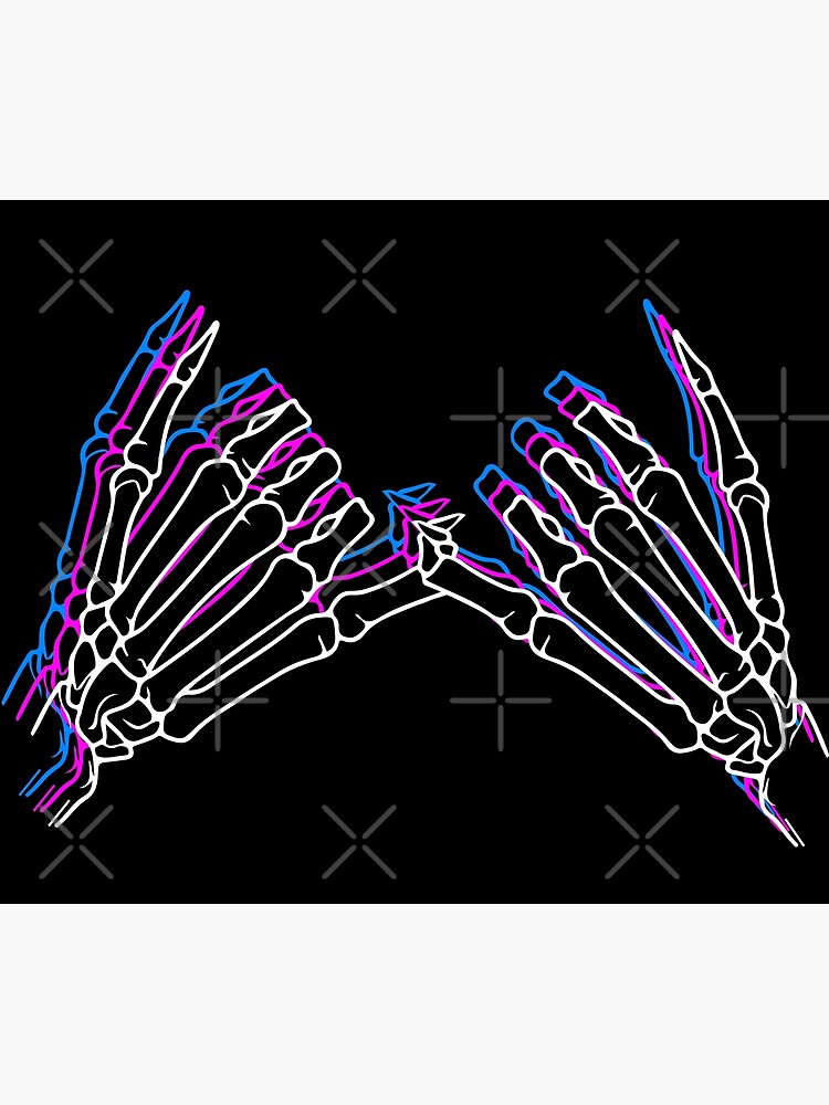 "Skeleton Pinky Promise " Tapestry for Sale by Dora Waite | Redbubble