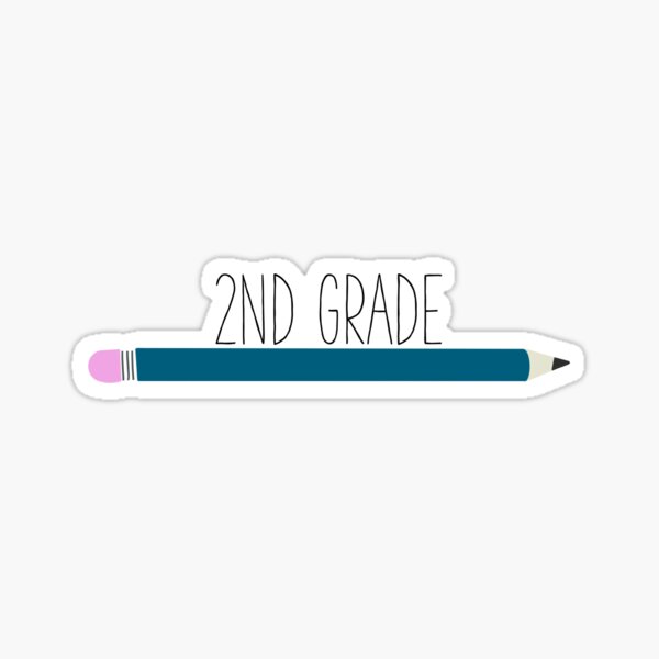 2nd Grade Stickers | Redbubble