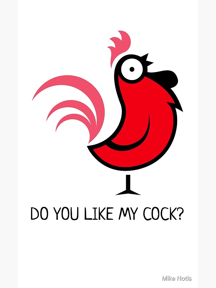 Póster Te Gusta Mi Polla De Mikenotis Redbubble