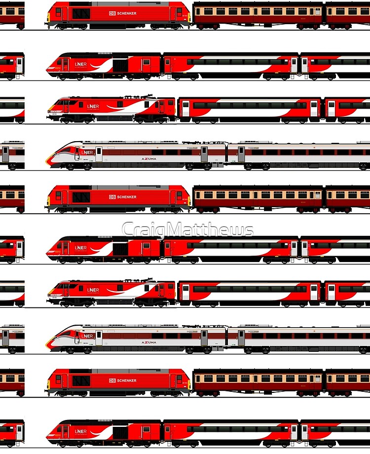 "LNER TRAINS" iPad Case & Skin for Sale by CraigMatthews | Redbubble