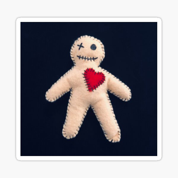 "Voodoo doll tan" Sticker by Creepydemondoll | Redbubble