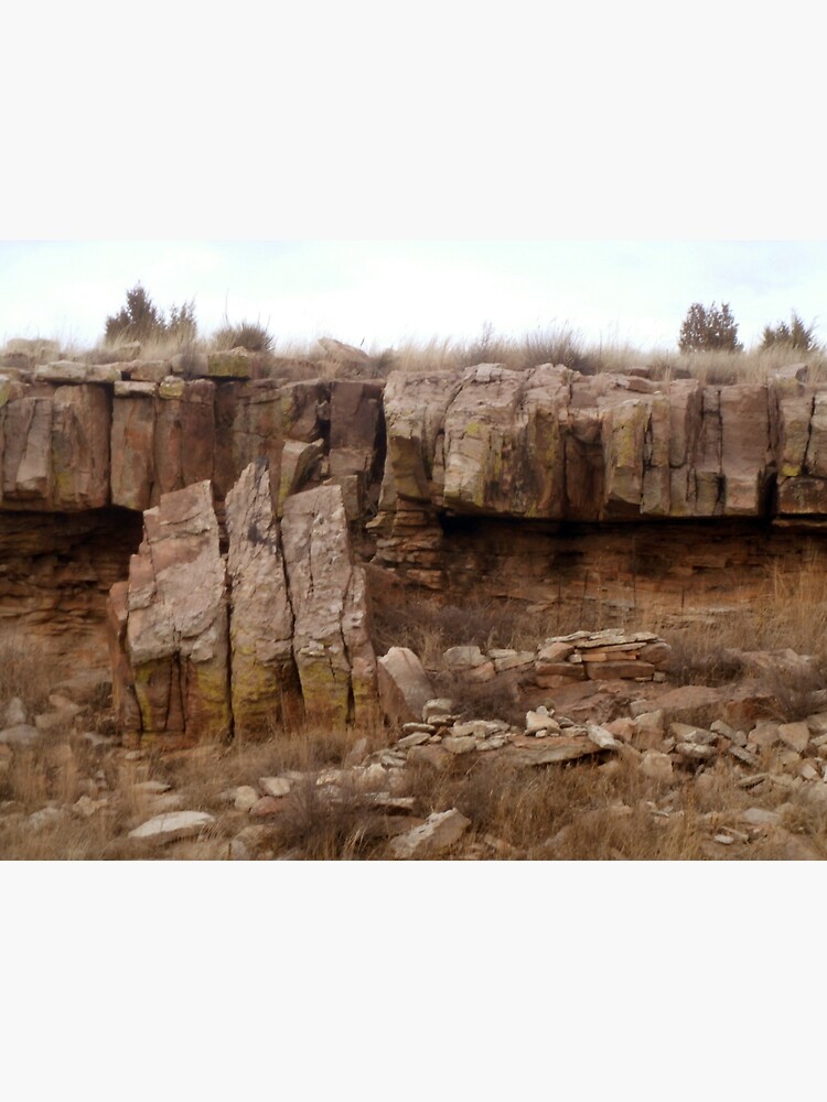 "Las Vegas, NM Fallen Rocks" Sticker for Sale by ShaneRosePhoto | Redbubble