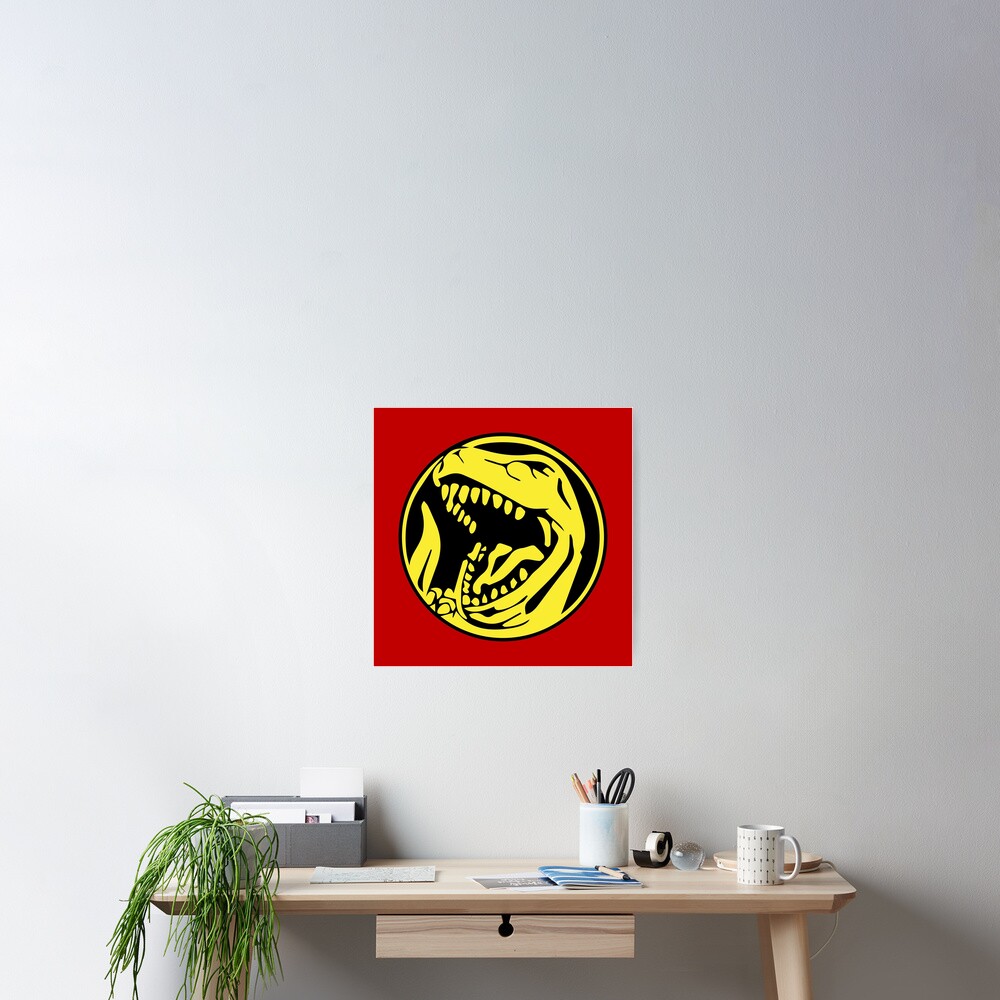 "Mighty morphin Power Rangers Red Ranger Power coin" Poster for Sale by ...