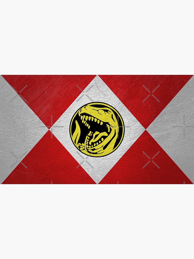 "Power rangers - Red Ranger " Sticker by razorhead | Redbubble