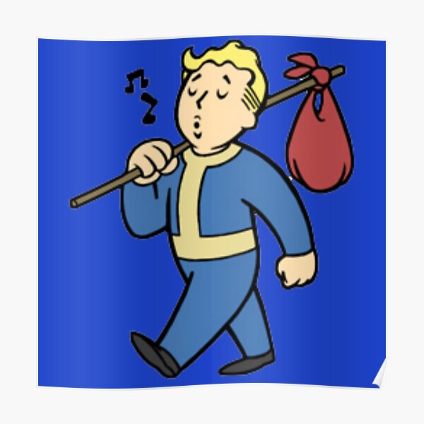 Posters sur le thème Vault Boy | Redbubble