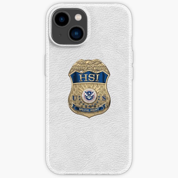"Homeland Security Investigations - HSI Special Agent Badge over White ...