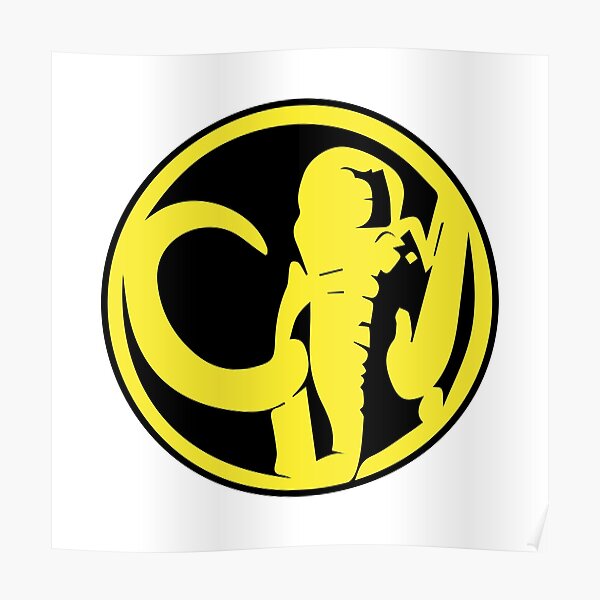 "Mighty Morphin Power Rangers Black ranger power coin " Poster for Sale ...