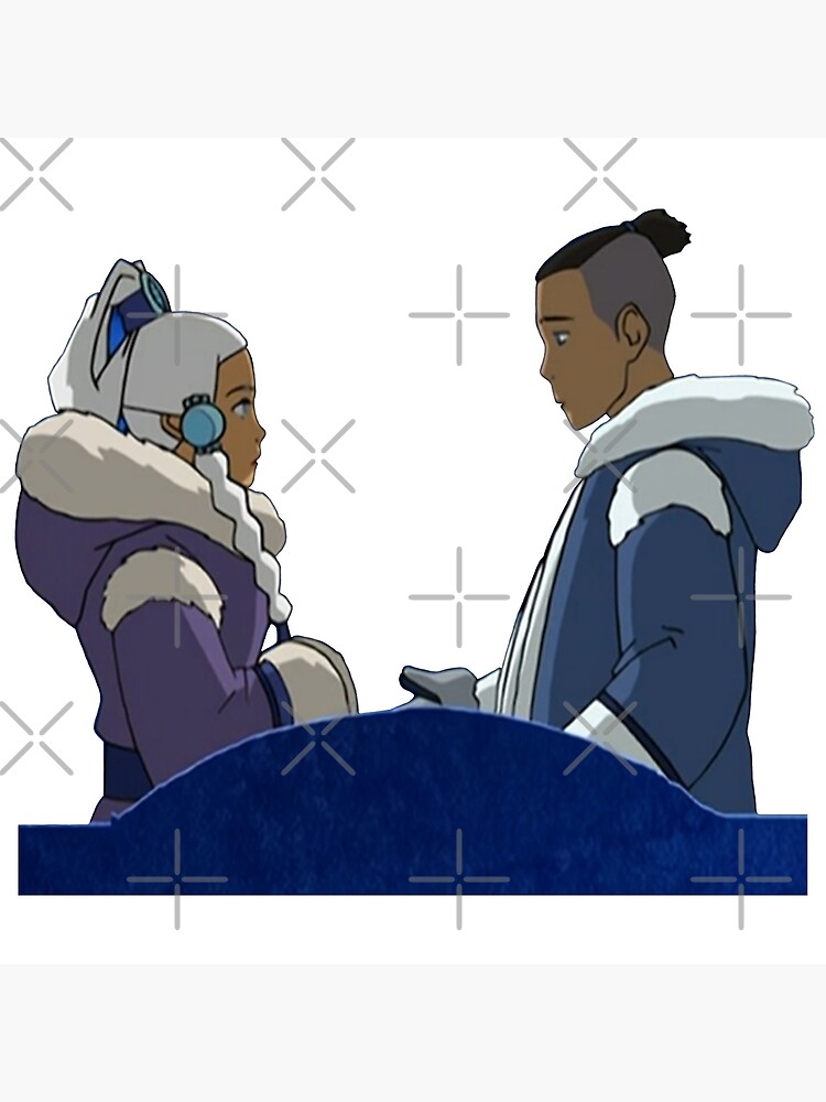"Sokka and Princess Yue " Poster for Sale by blueeyes374 | Redbubble