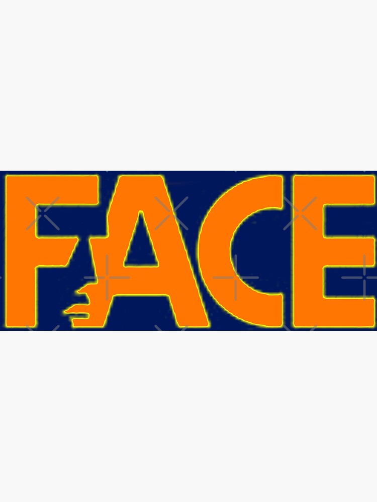 "Face Title of calligraphy lettering typography text quotes" Poster by ...