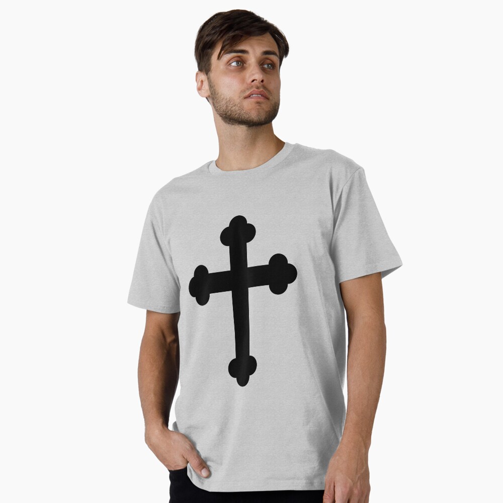 "Orthodox Cross or Budded Cross" Sticker by JoAnnFineArt | Redbubble
