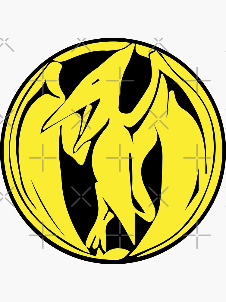 "Mighty Morphin power rangers Pink ranger power coin " Sticker for Sale ...